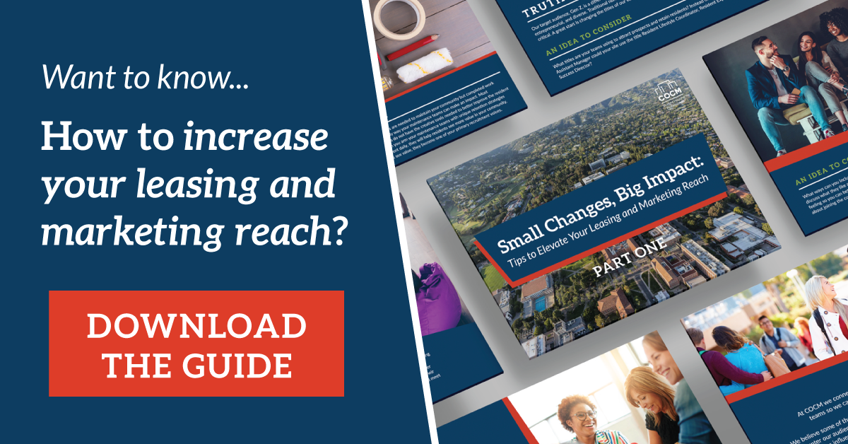 Small Changes, Big Impact: Marketing & Leasing Tips